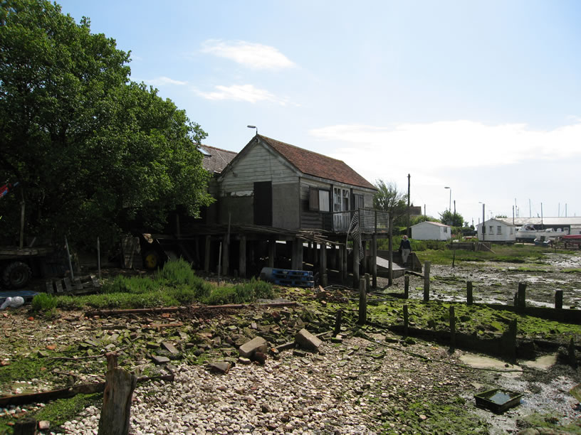 Mersea Island Oyster Shed - Kathy Millatt Modelling