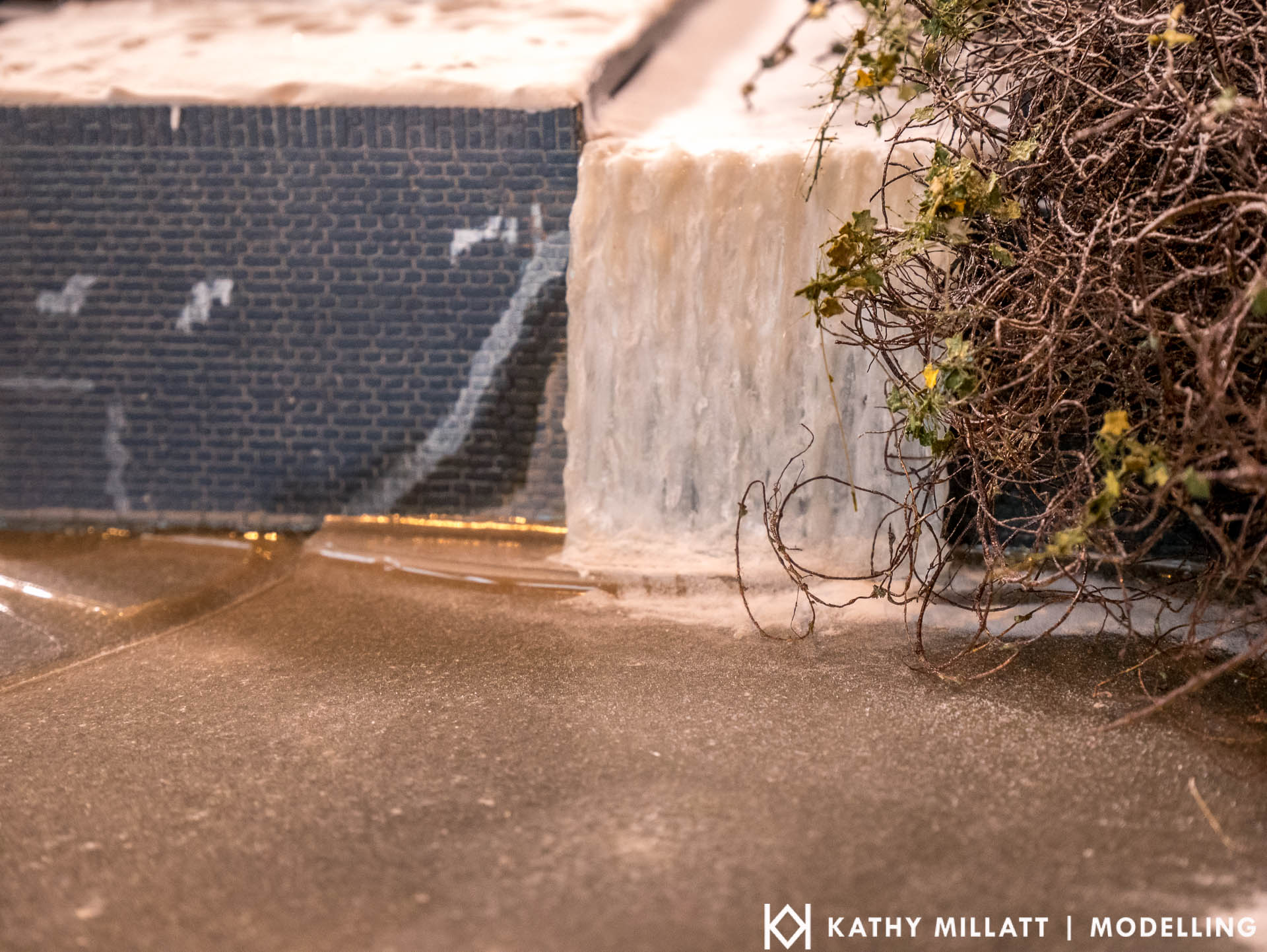 Snow and Ice Diorama - Breaking the Ice - Kathy Millatt Modelling