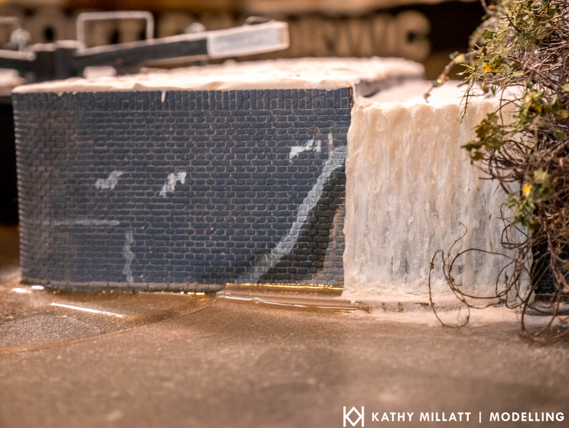 Snow and Ice Diorama - Breaking the Ice - Kathy Millatt Modelling