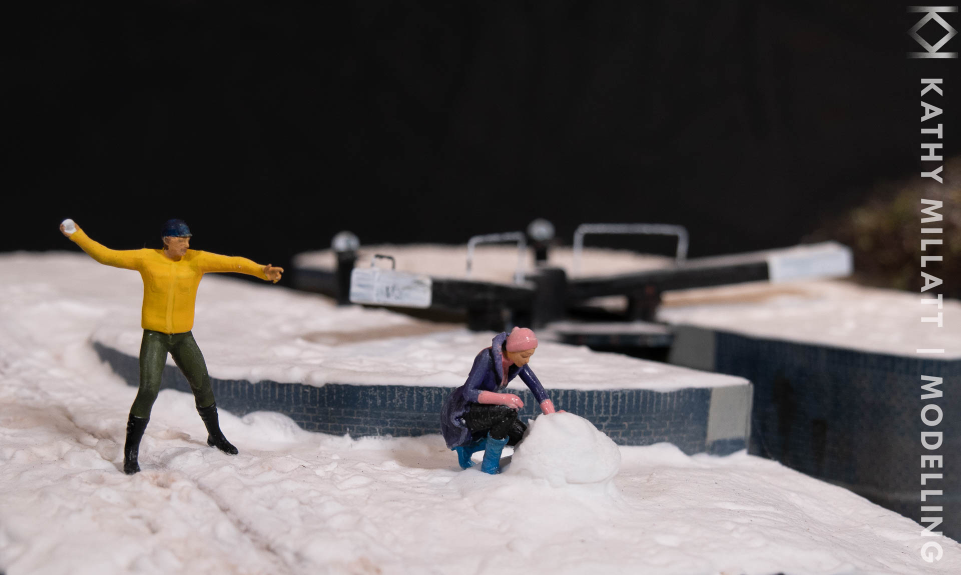 Snow and Ice - The Finale - Kathy Millatt Modelling