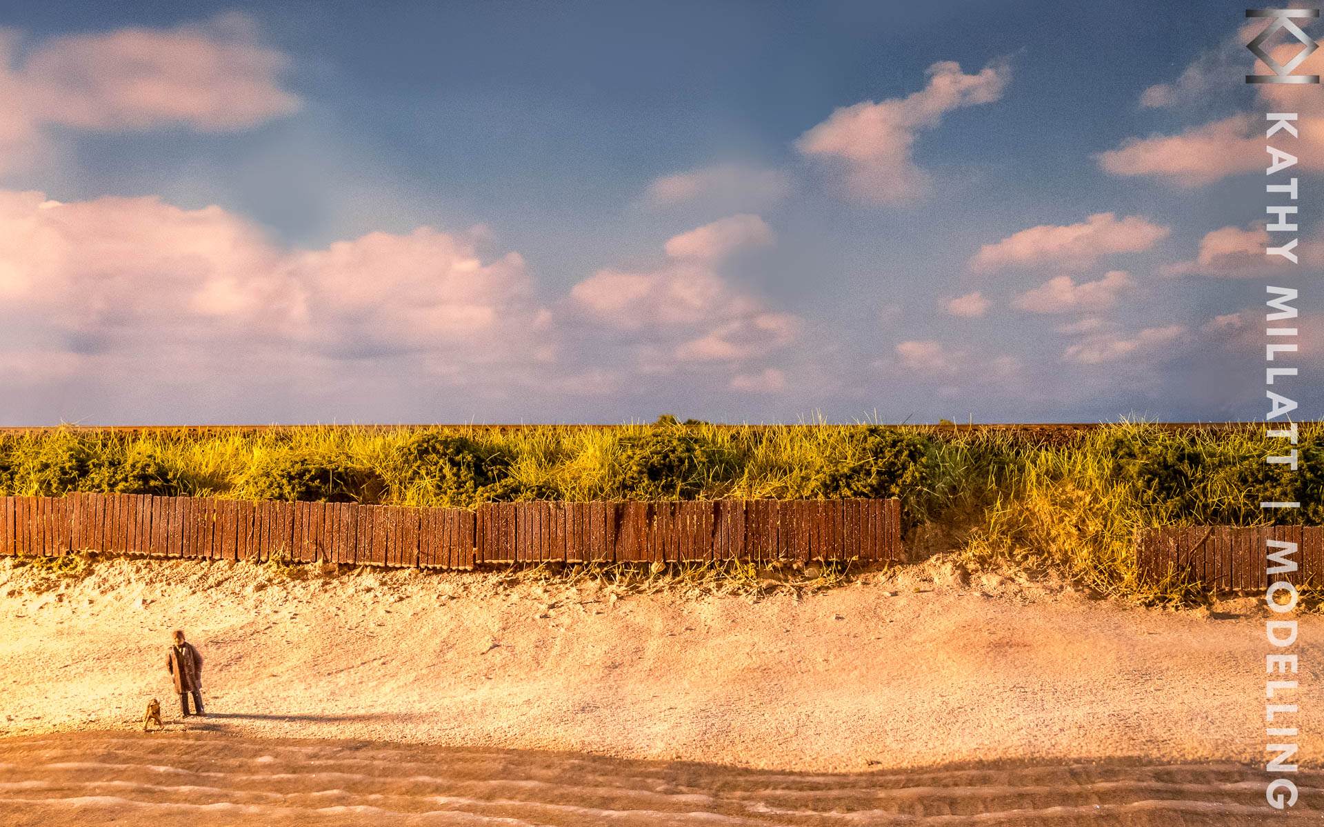 Model a Beach Scene - Kathy Millatt Modelling