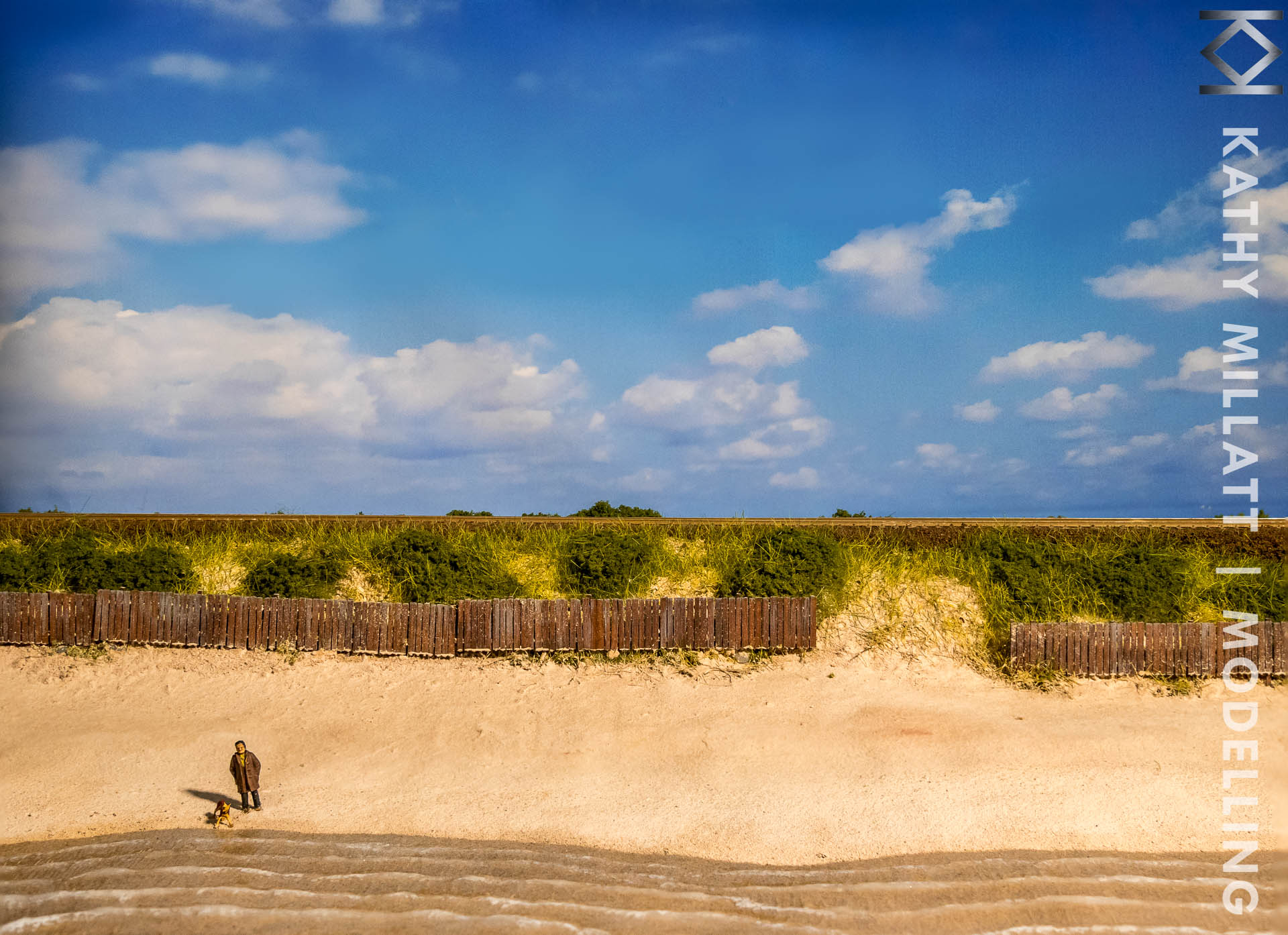 Model a Beach Scene - Kathy Millatt Modelling