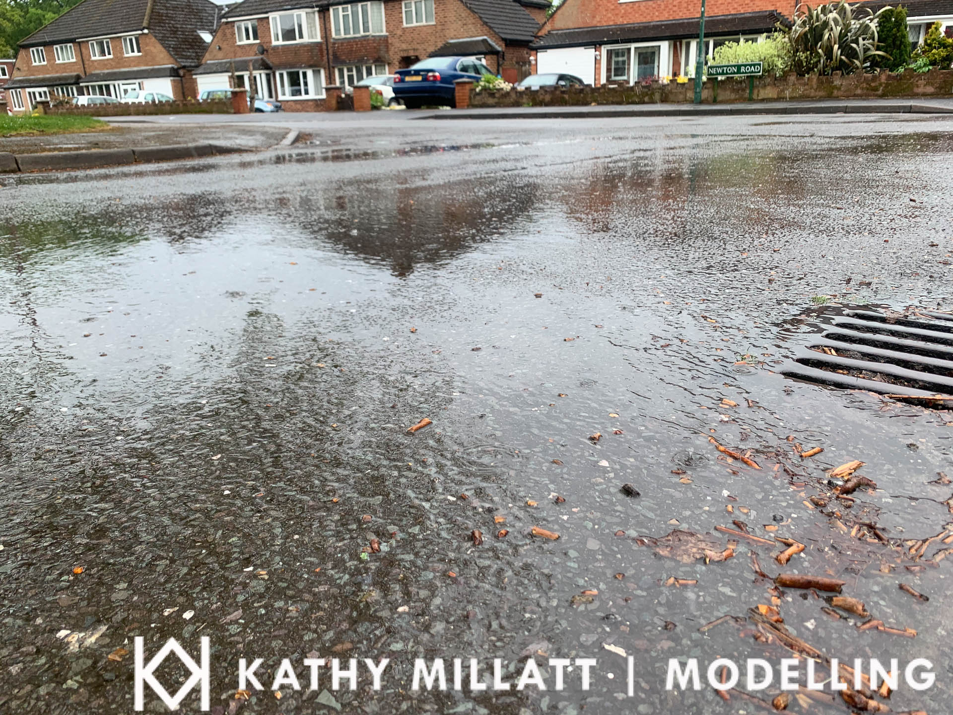 Model a Realistic Rain Diorama - Kathy Millatt Modelling
