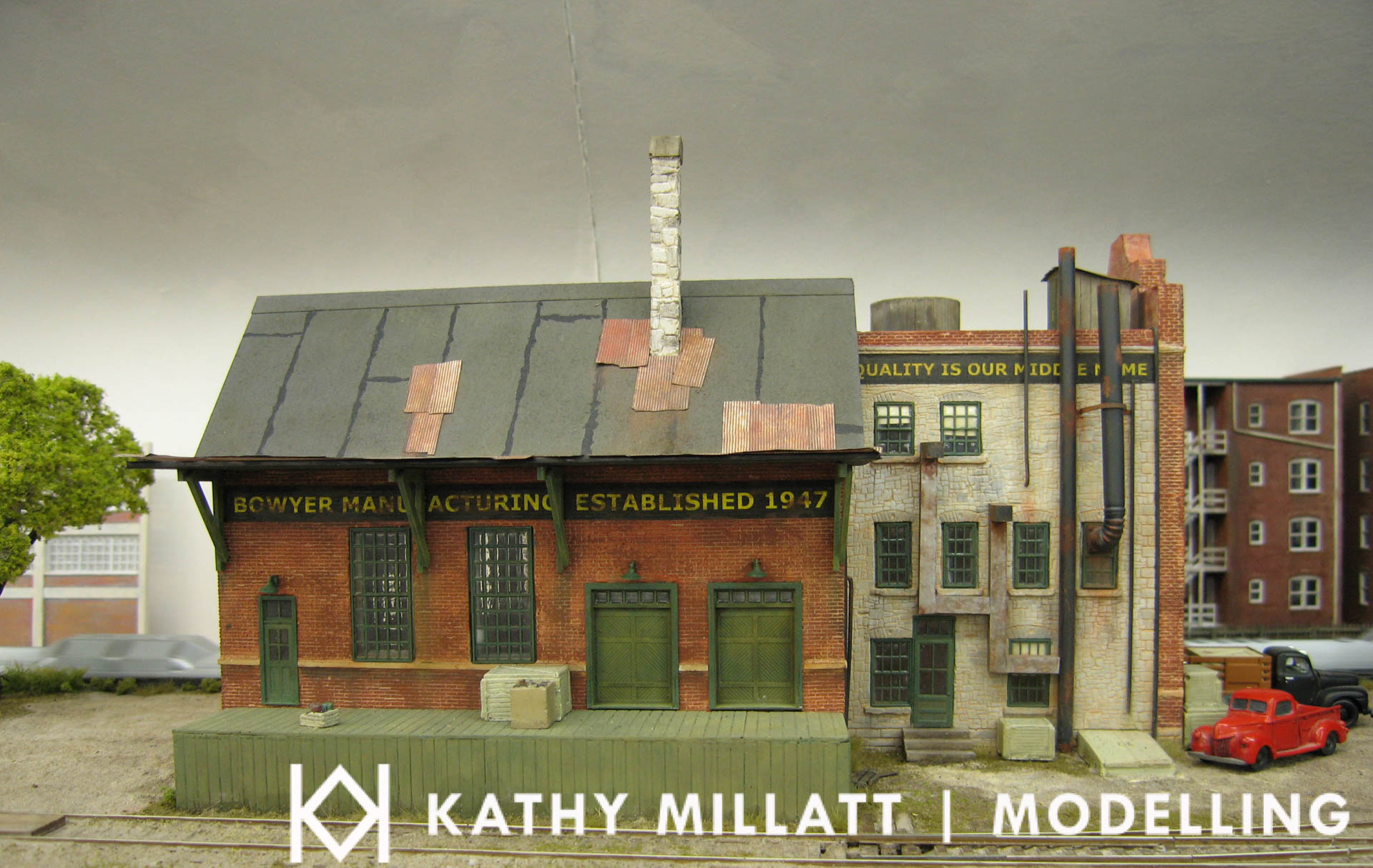 Starting Scenery: Backdrops - Kathy Millatt Modelling