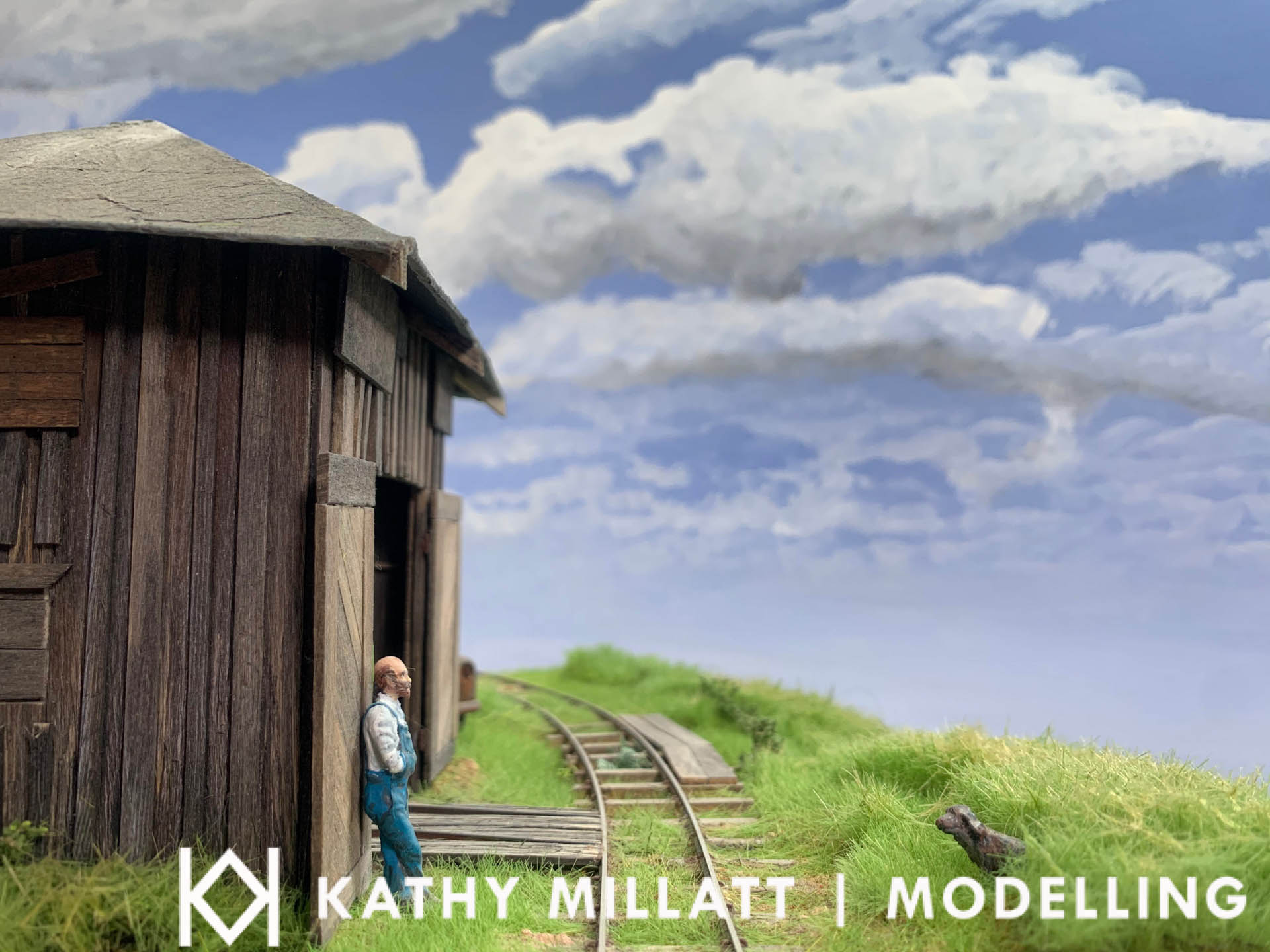 Starting Scenery: Backdrops - Kathy Millatt Modelling
