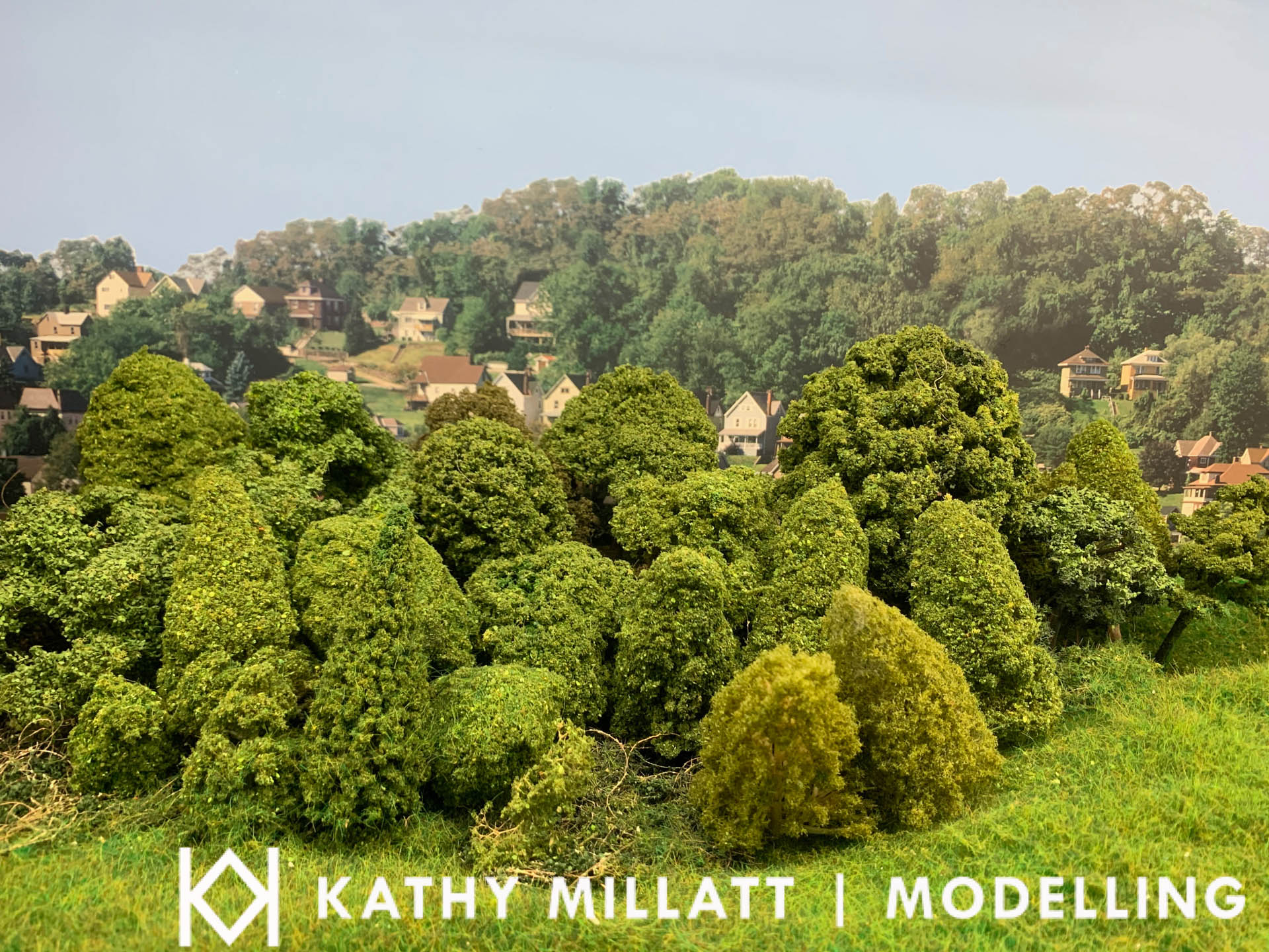 Starting Scenery: Backdrops - Kathy Millatt Modelling