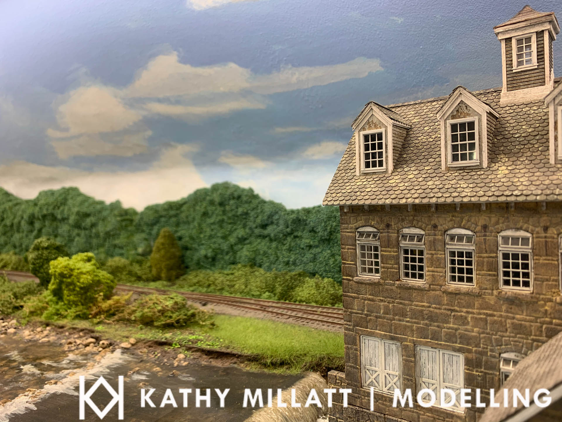 Starting Scenery: Backdrops - Kathy Millatt Modelling