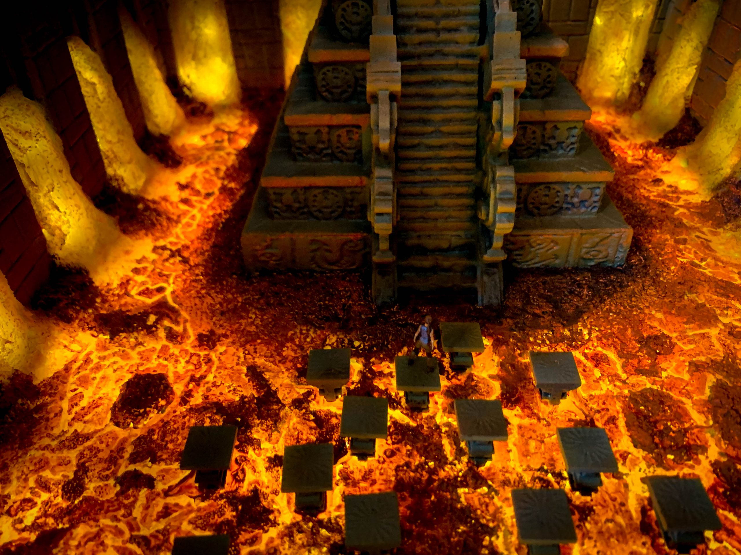 Lara Croft and the Tomb of Ixmucane Diorama - Kathy Millatt Modelling