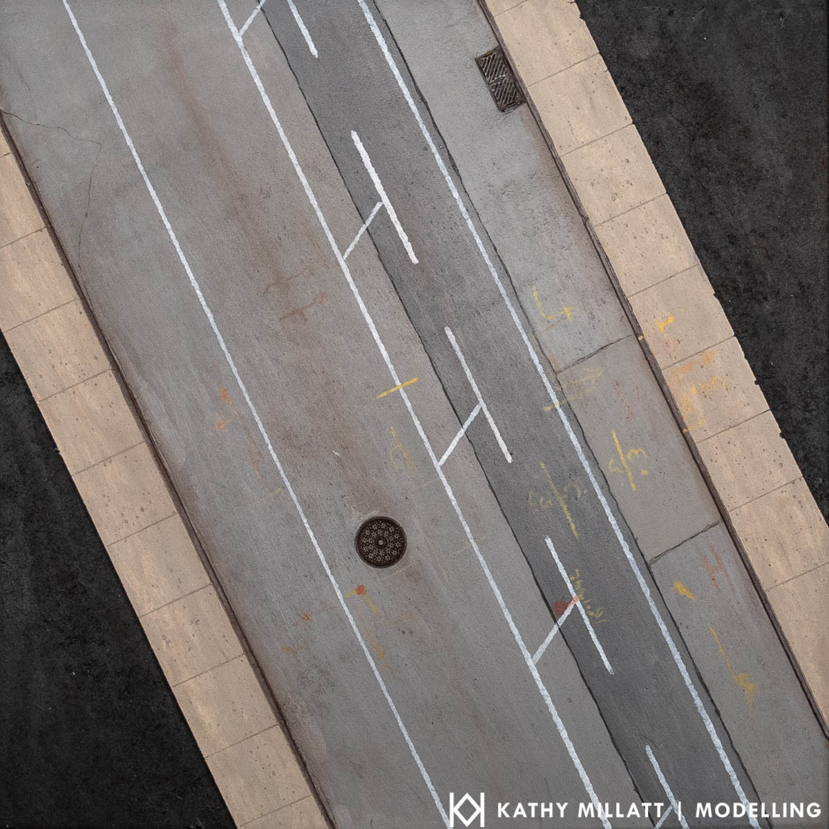 How to Model Ultra Realistic Roads - Kathy Millatt Modelling