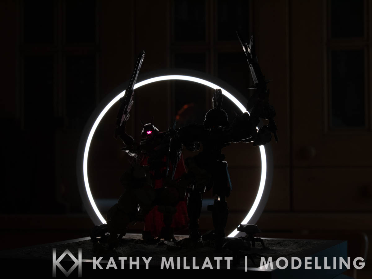 The Ultimate Gladiator Mech Battle Diorama - Kathy Millatt Modelling