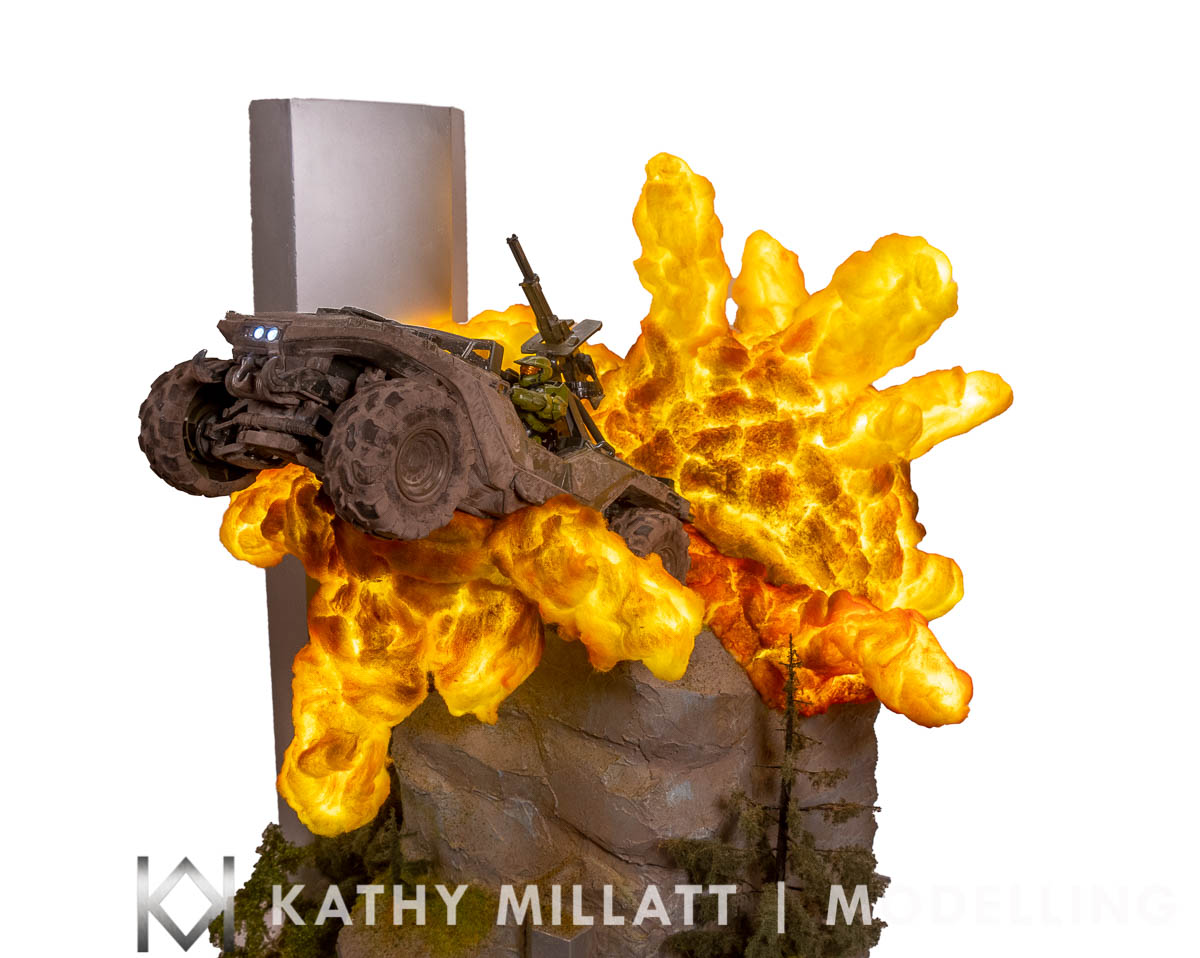 How to Build a Realistic Model Explosion - Exploding Halo Warthog ...