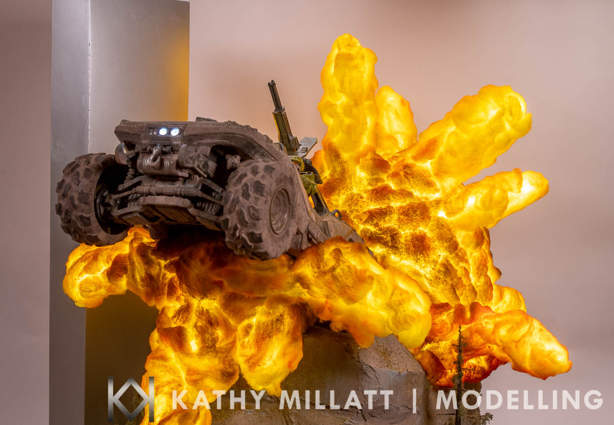 How to Build a Realistic Model Explosion - Exploding Halo Warthog ...