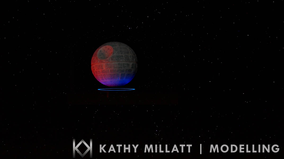 Make your own Floating Death Star - Kathy Millatt Modelling