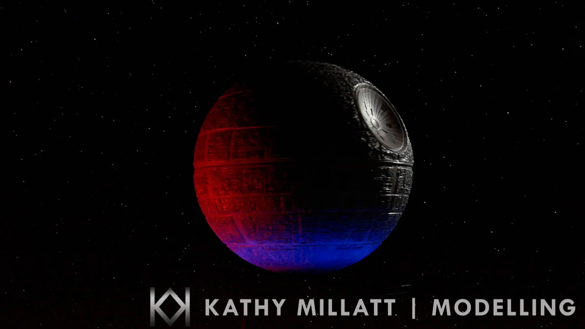 Make your own Floating Death Star - Kathy Millatt Modelling