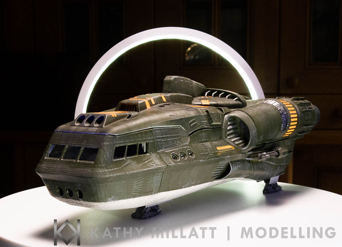 I Built a Spaceship in 3 Easy Steps - Kathy Millatt Modelling