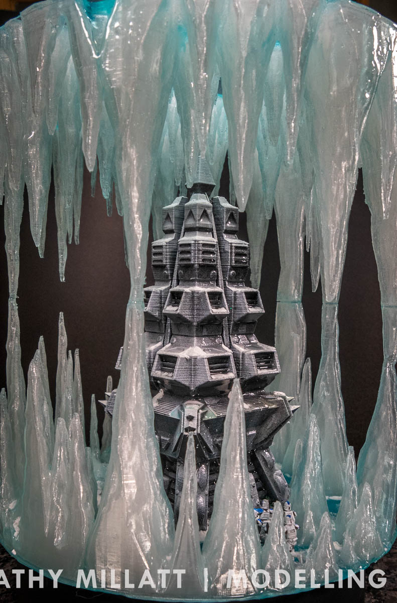 Clone Wars Ice Cave Diorama with the Creality Ender-3 S1 Pro - Kathy ...